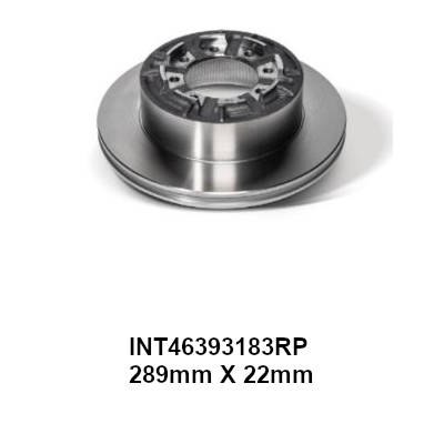 DISC BRAKE ROTOR SUIT IVECO DAILY 40C 50C REAR SOLID - Anviii Solutions